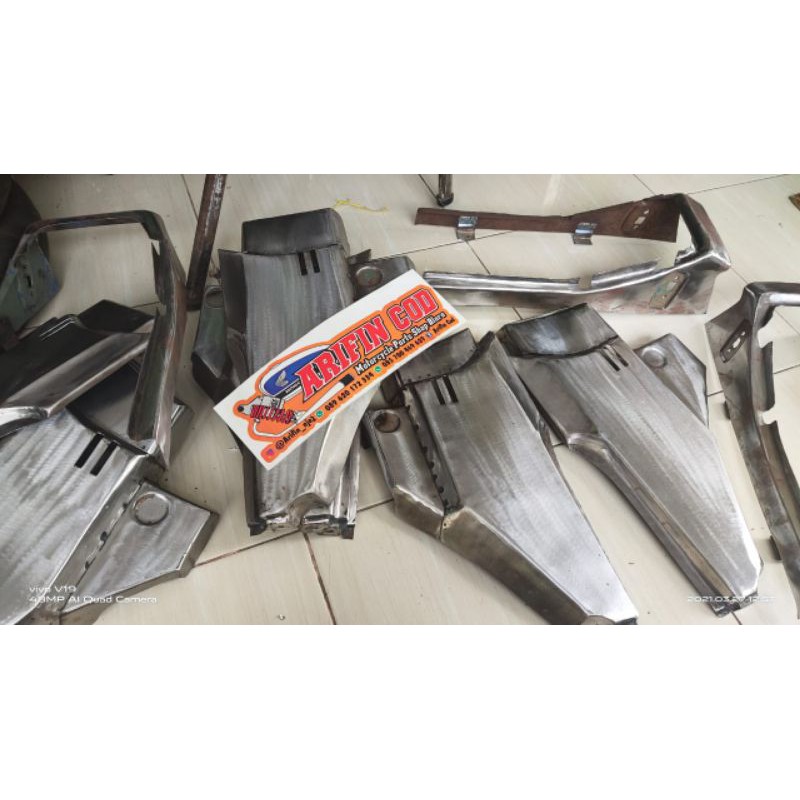 Jual Bok Aki gl pro max dan dek bodi blkng (plat besi) presisi | Shopee ...