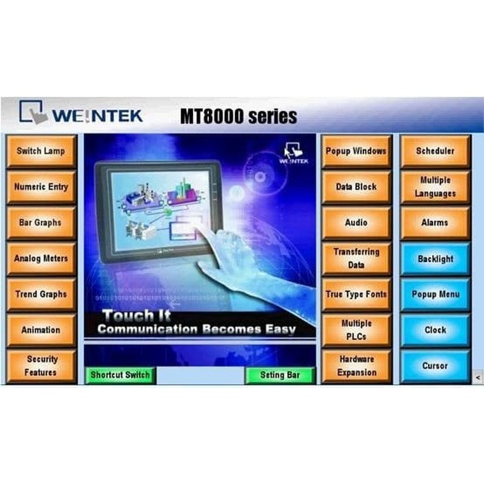 Jual Software HMI Weintek | EB8000 Weinview [TERLARIS] | Shopee Indonesia