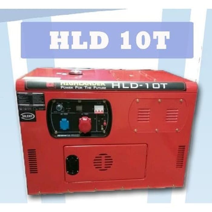 Jual Genset 10.000watt Portable / Mesin Generator HLD 10 T | Shopee ...