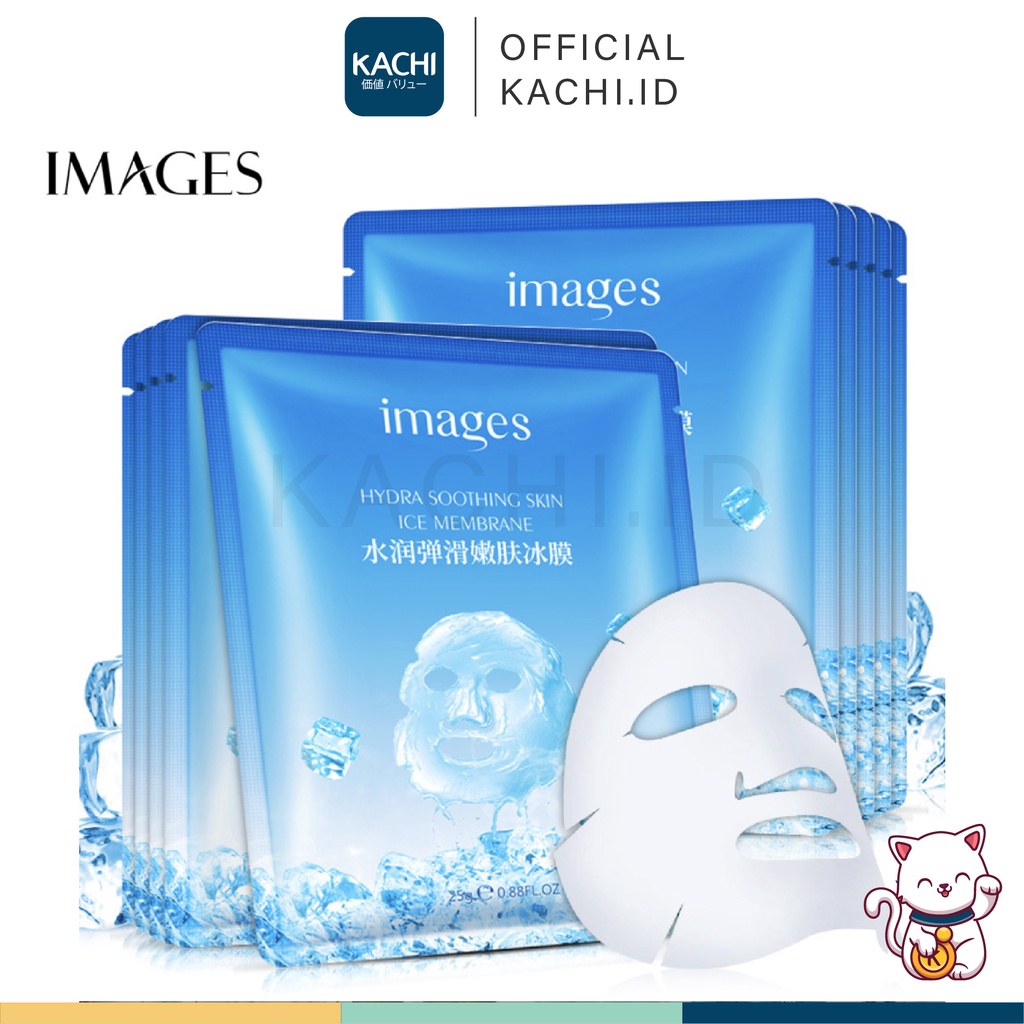 Jual KACHI - IMAGES Ice Membrane Mask Facial Sheet Hydra Skin Masker ...