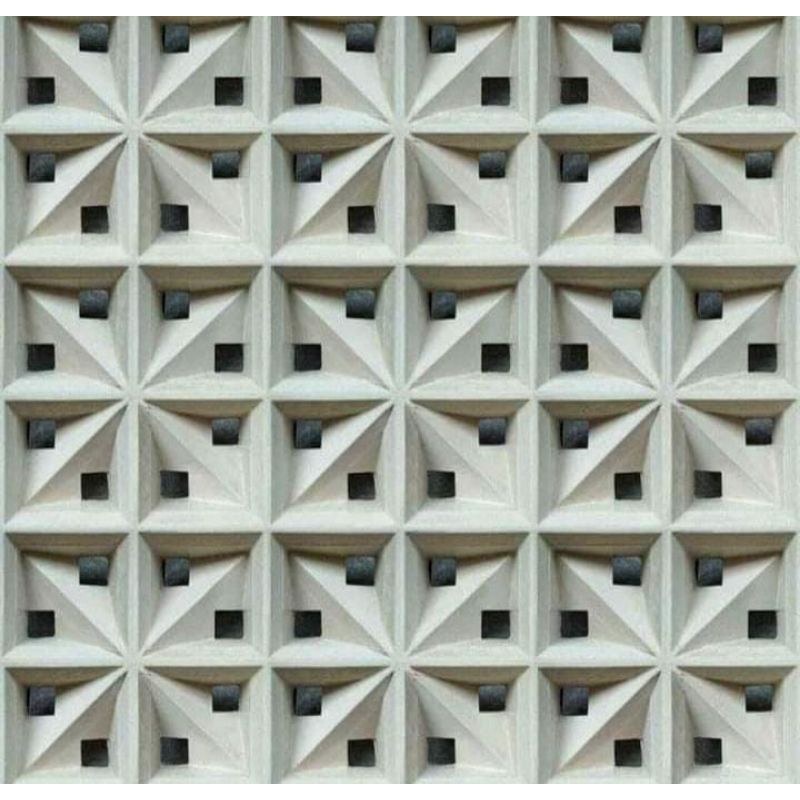 Jual roster modern/roster beton/roster minimalis/roster motif daun pare ...
