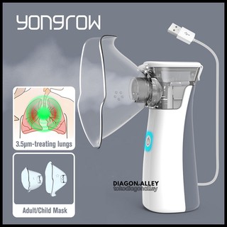 Nebulizer Portable Alat Terapi Asma Sesak Nebuliser Pernafasan Nebul ...