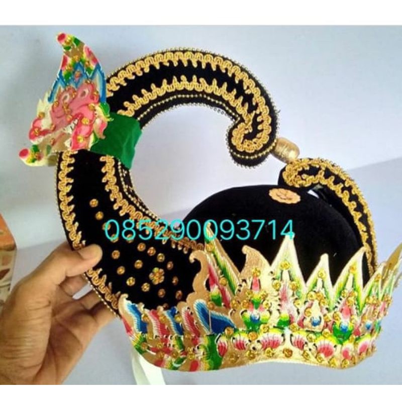 Jual mahkota irahirahan gatotkaca wayang orang | Shopee Indonesia