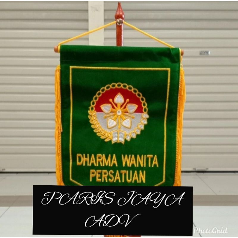 Jual Bendera Vandel Meja Bordir dan Bendera Pataka atau Vandel Kecil ...
