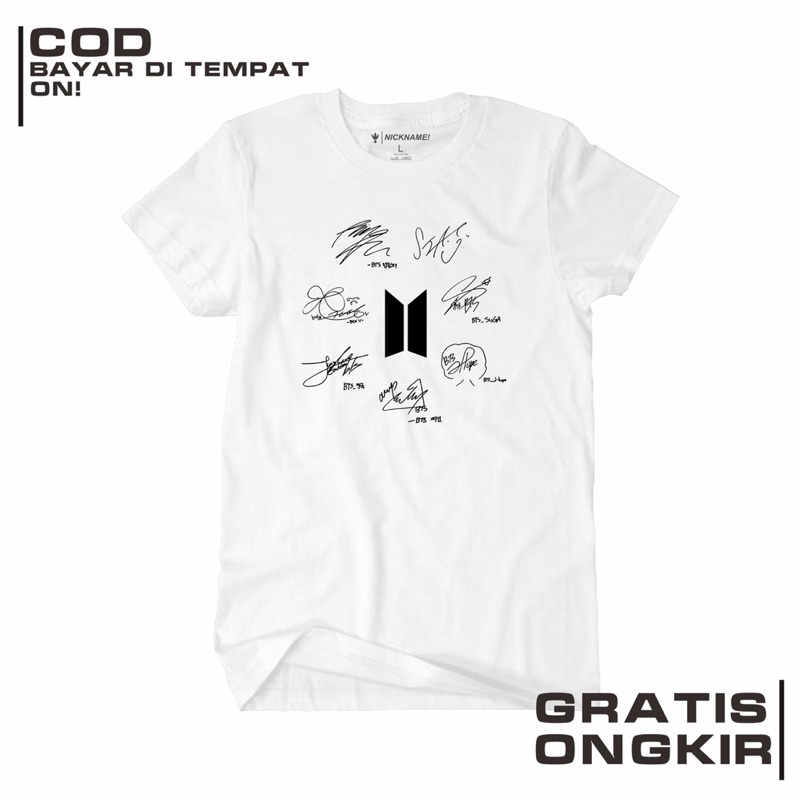 Jual KAOS BTS TANDA TANGAN ALL MEMBER | KAOS BTS | BTS | KPOP BTS ... Jual KAOS BTS TANDA TANGAN ALL MEMBER | KAOS BTS | BTS | KPOP BTS ...