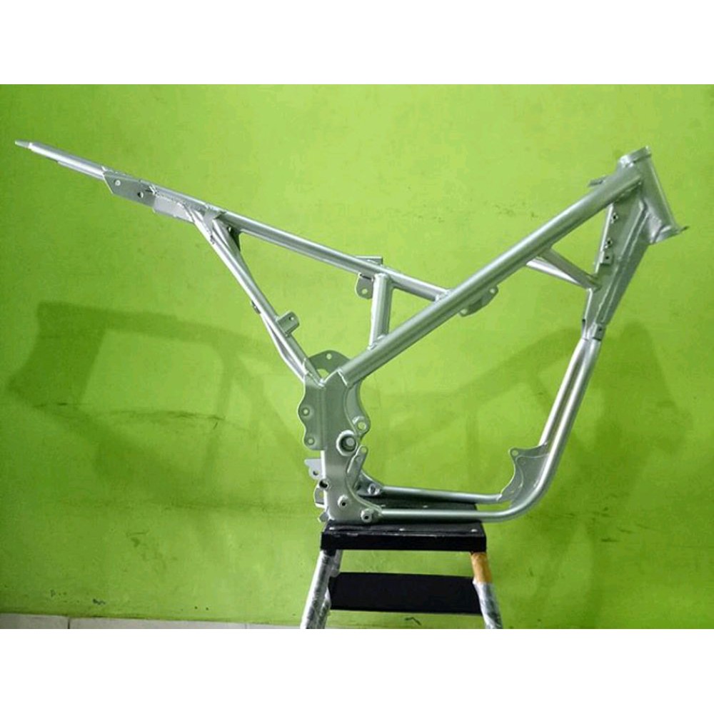 Jual rangka trail pnp mesin ninja r ninja rr cbr dan cb150r ninja scorpio model klx ovale besi ...