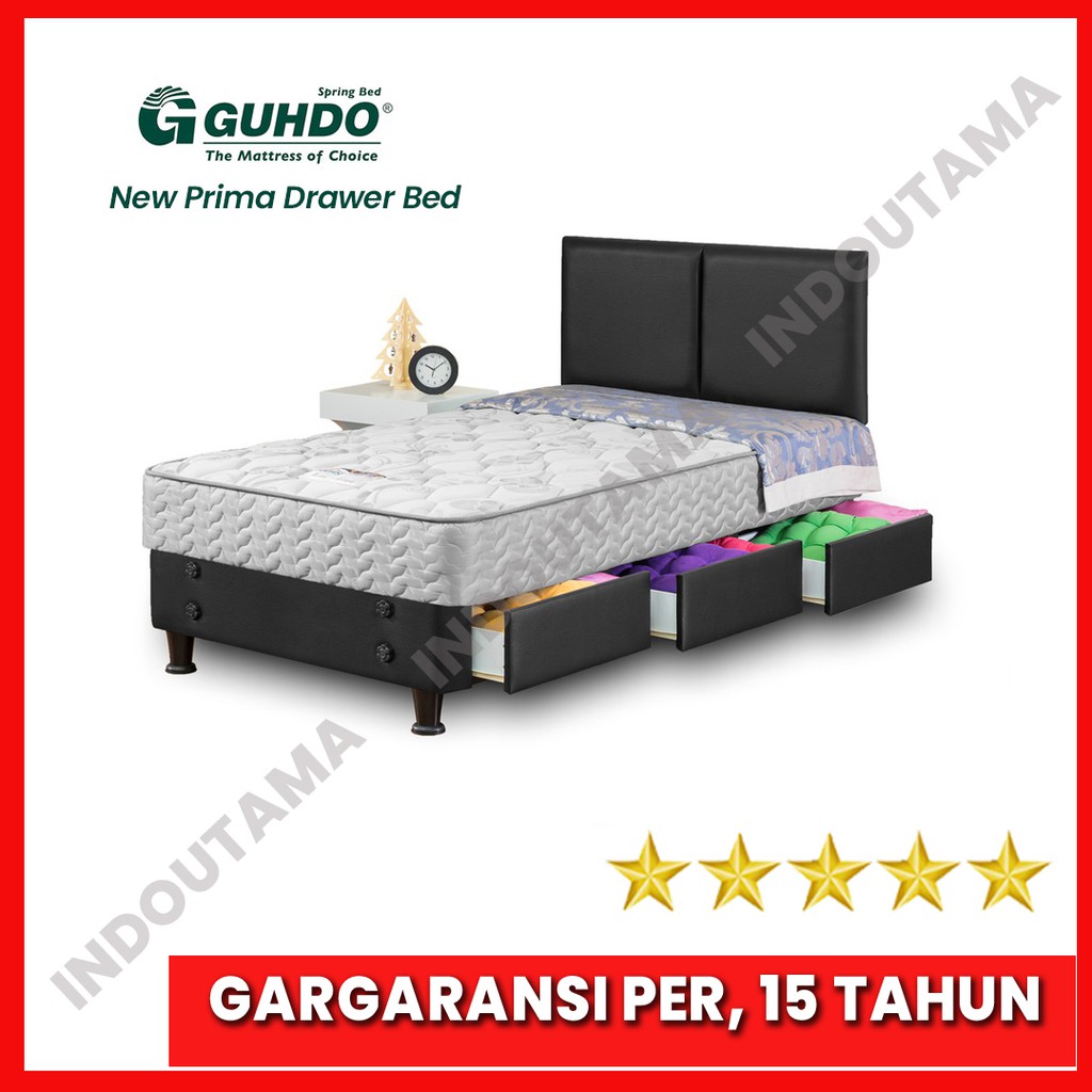 Jual Kasur Springbed Guhdo - New Prima Drawer Bed Indonesia|Shopee Indonesia