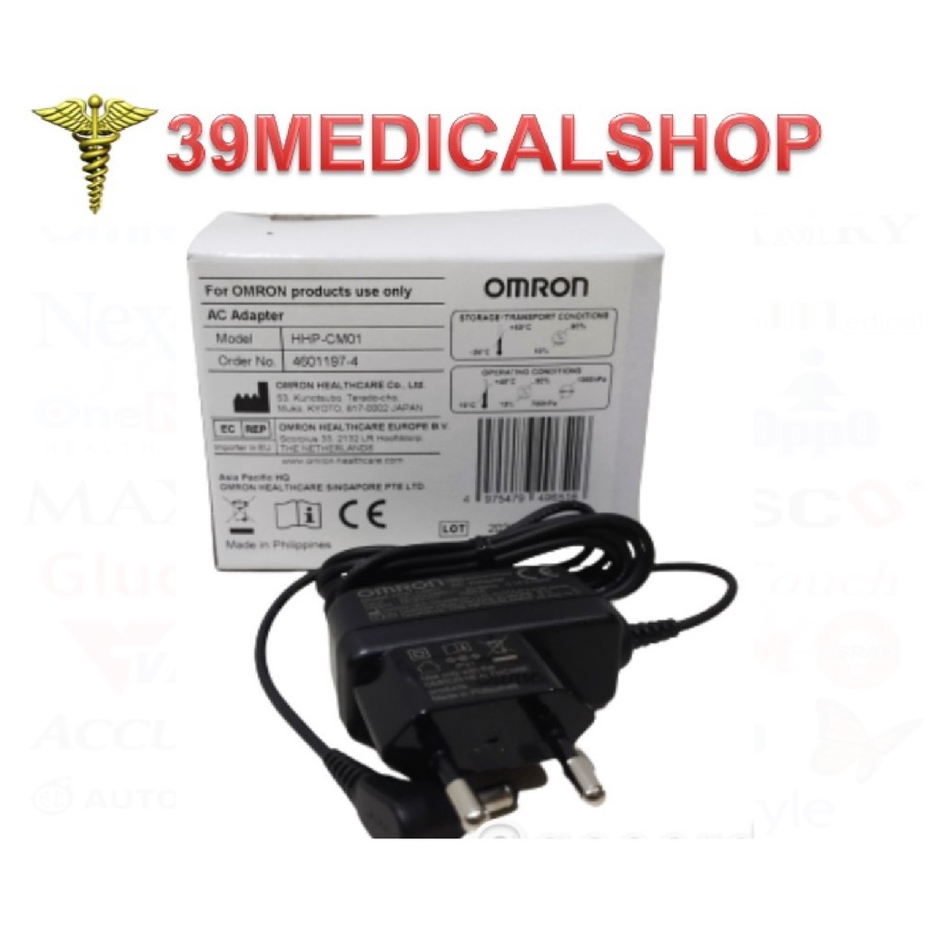 Jual ADAPTOR OMRON (ORIGINAL !!)/ADAPTOR TENSI DIGITAL OMRON/ADAPTOR TENSI OMRON | Shopee Indonesia