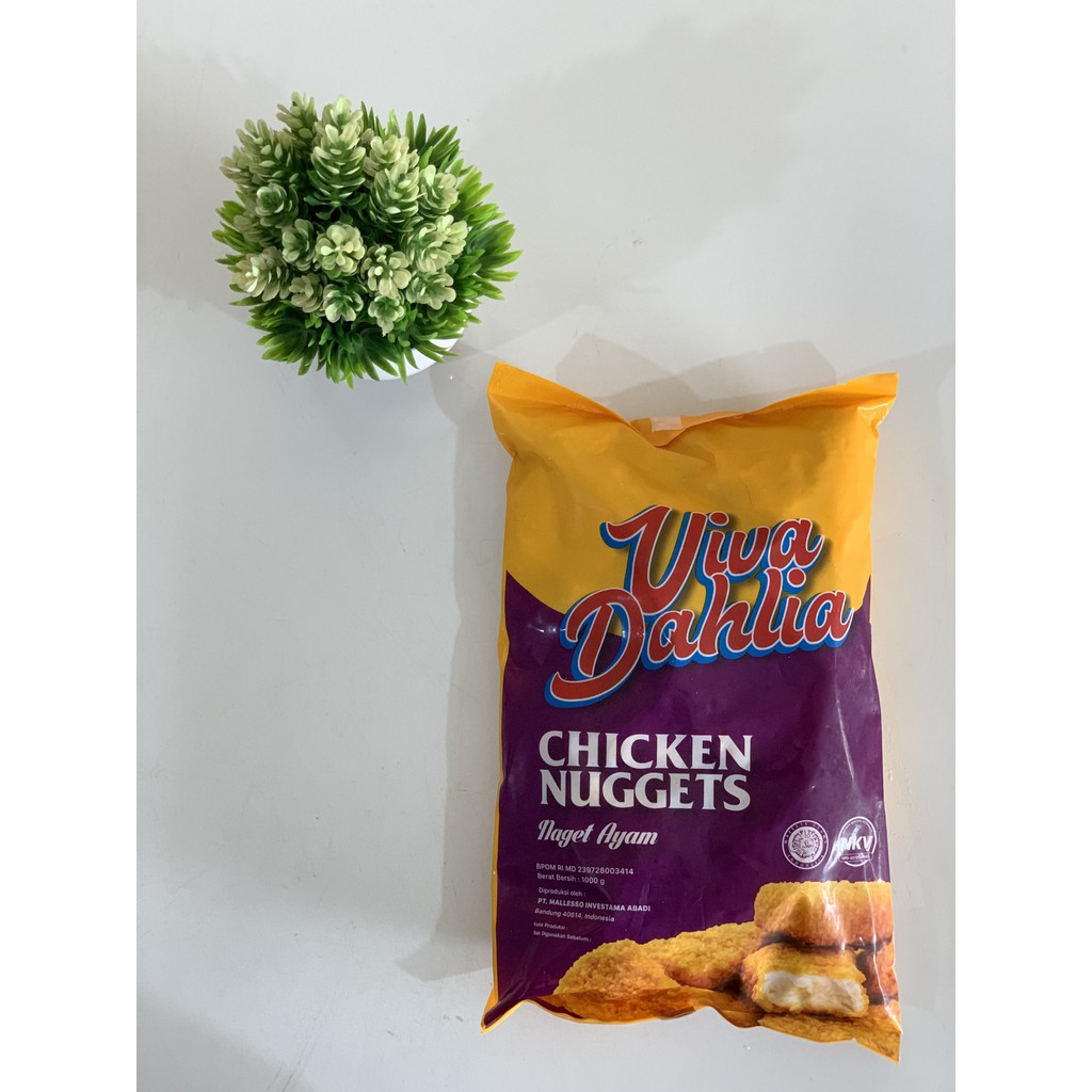 Jual Viva Dahlia Chicken Nugget | Naget Ayam | Frozen Food murah ...