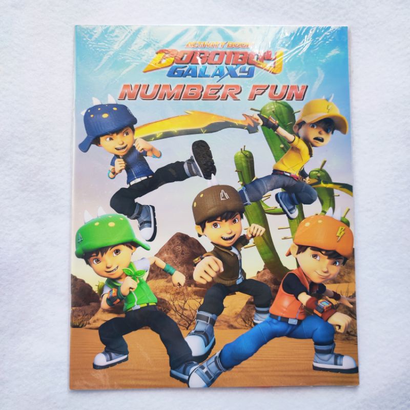 Jual Buku Boboiboy Galaxy Number Fun | Shopee Indonesia