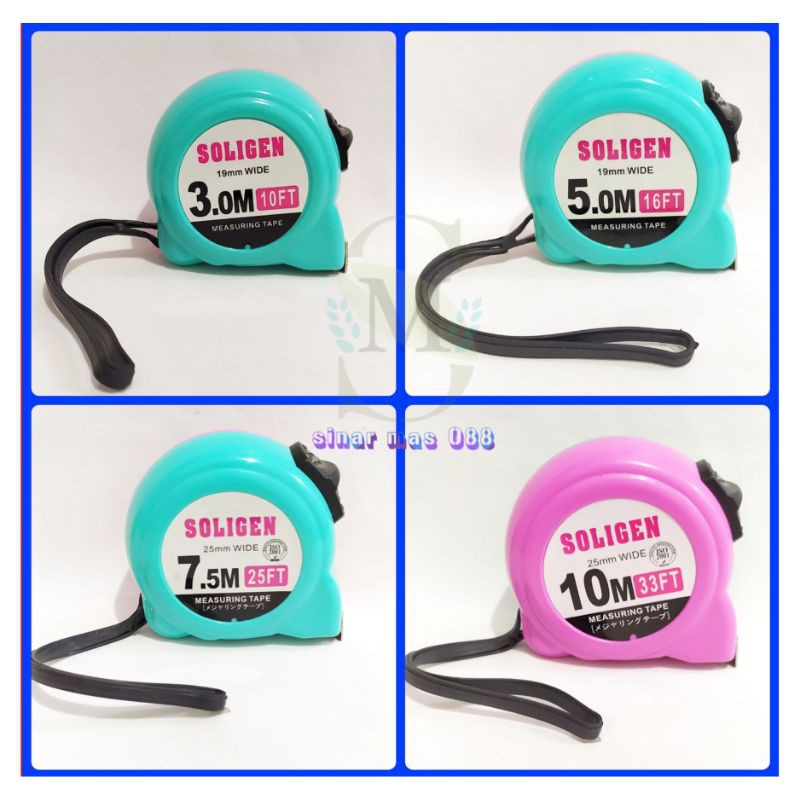 Jual METERAN SOLIGEN & TEKIRO & CAMEL 3M-5M-7.5M-10M / METERAN TUKANG ...