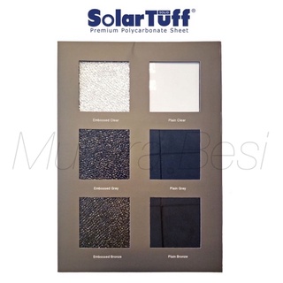 Jual SolarFlat 1.2mm - Atap Fiber Solartuff Solid - [VIA JNE SICEPAT ...