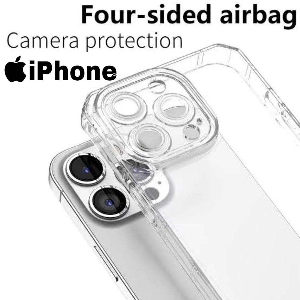 Jual IPHONE 11 11 PRO 11 PRO MAX CLEAR CASE AIRBAG CAMERA PROTECTION ...