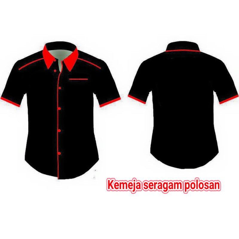 Jual KEMEJA KOMBINASI SERAGAM KERJA SERAGAM KOMUNITAS KEMAJA DRILL PRIA ...