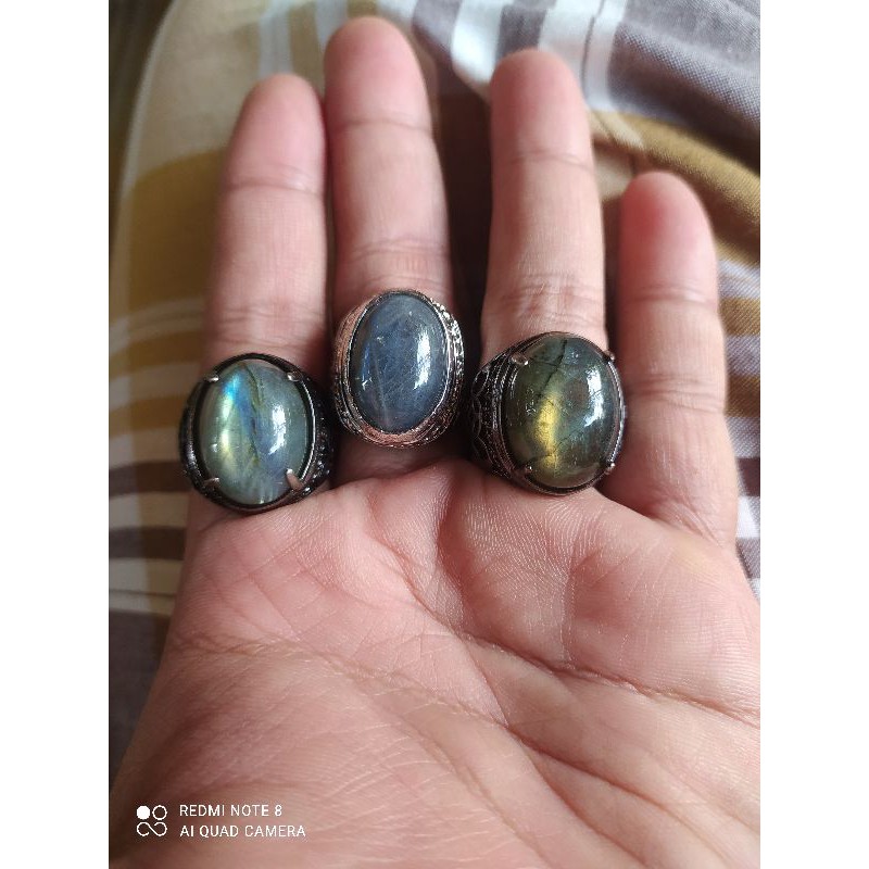 Jual Cincin batu akik Labrador (N) Indonesia|Shopee Indonesia