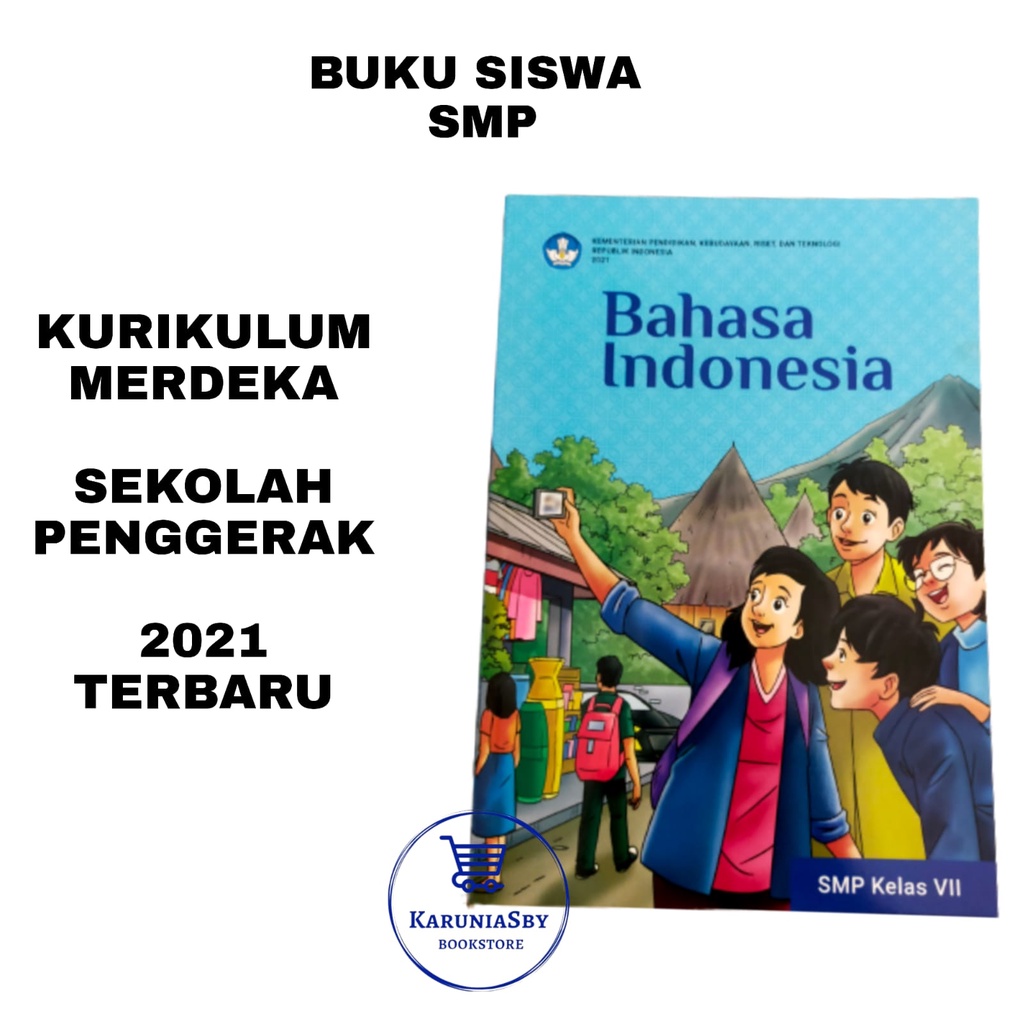 Jual Buku Bahasa Indonesia Smp Mts Kelas 7 Kurikulum Merdeka Sekolah