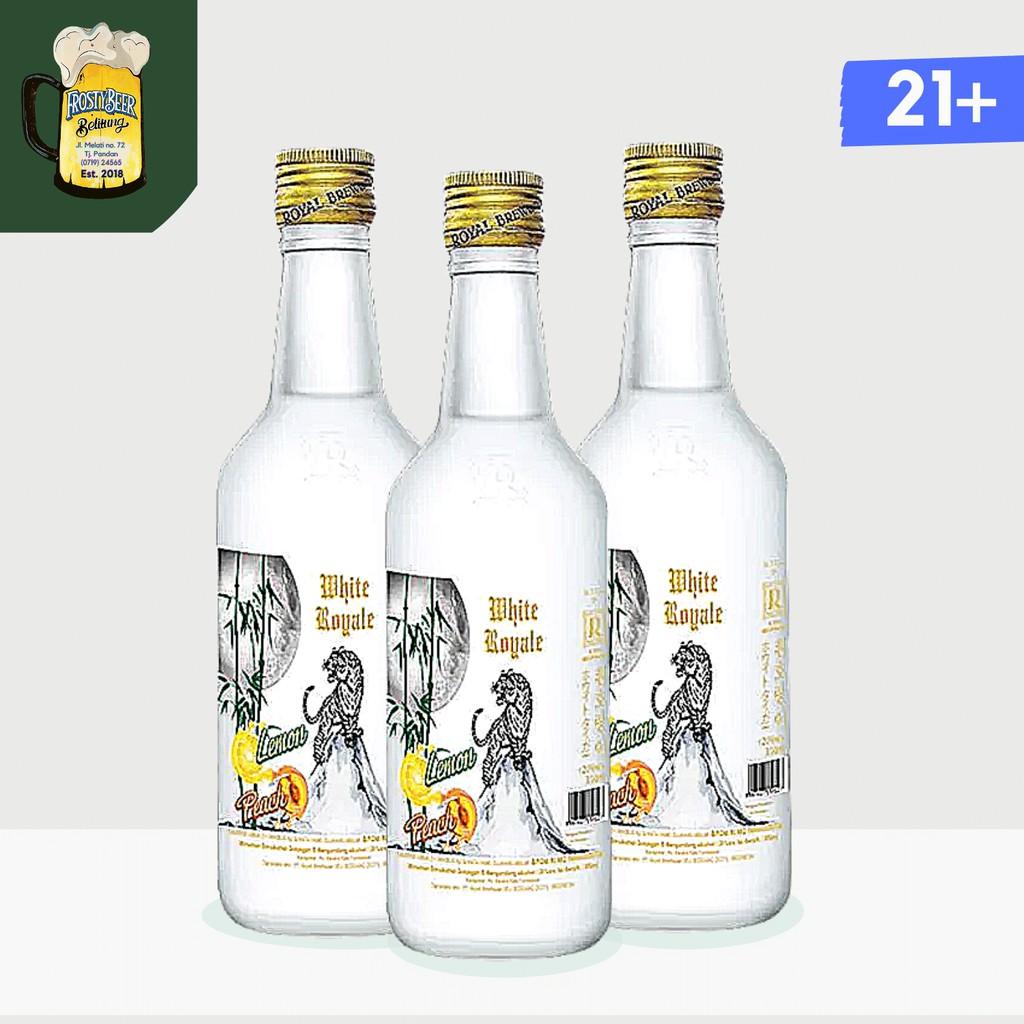 Jual White Royal Soke Soju Sake 20% 350 ml - White Royale - Korea ...