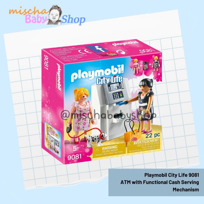 Jual Playmobil City Life 9081 - ATM with Functional Cash Serving ...