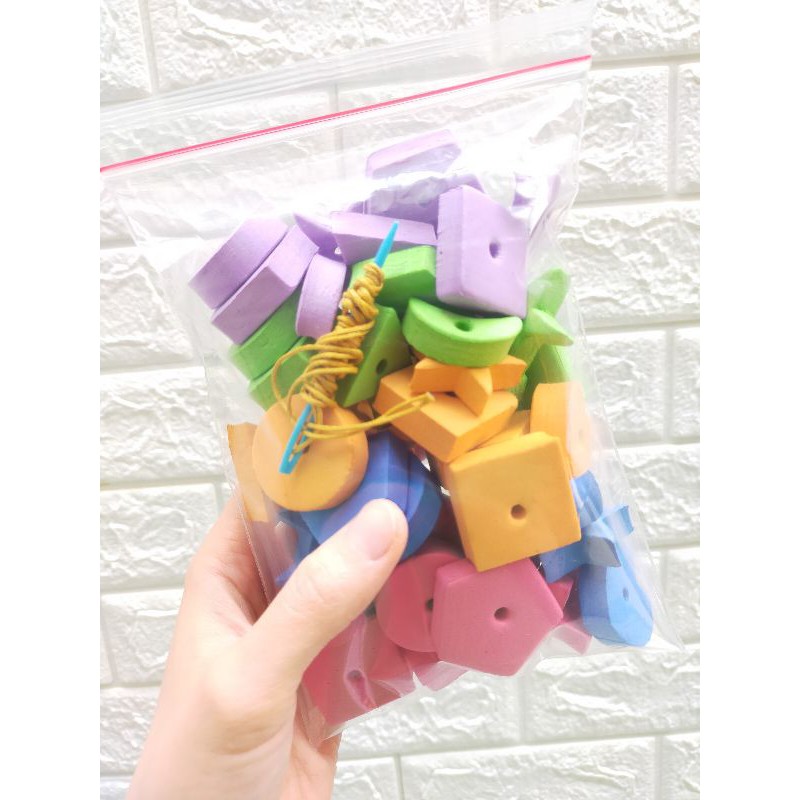 Jual Meronce bentuk geometri || Meronce spons shapes | Shopee Indonesia