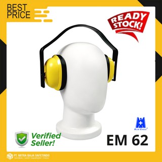 Jual EARMUFF EM62 BLUE EAGLE - PENGAMAN TELINGA - EAR SAFETY - BLUE ...