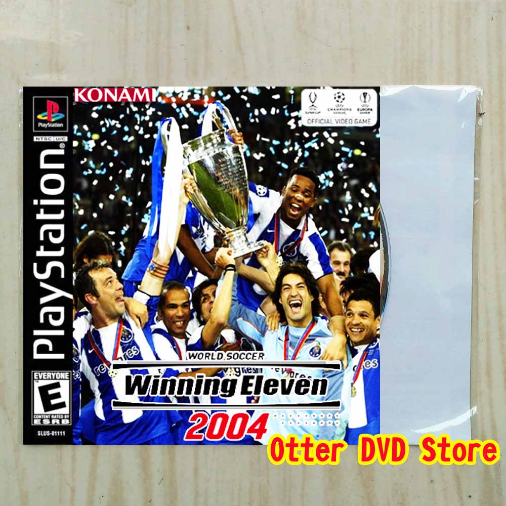 Jual Kaset CD Game Ps1 Ps 1 Winning Eleven 2004 - UEFA Champions League ...
