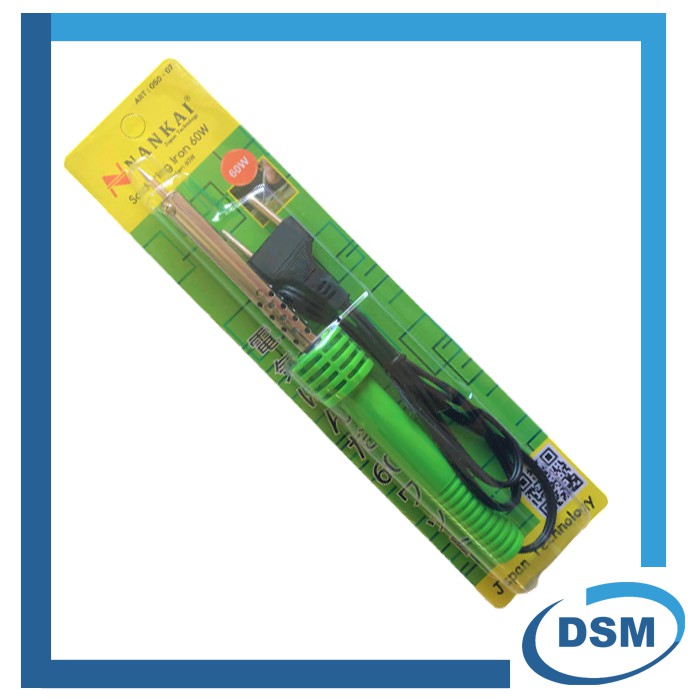 Jual NANKAI SOLDER LISTRIK 60 WATT ALAT PATRI ELEKTRIK SOLDERING IRON ...