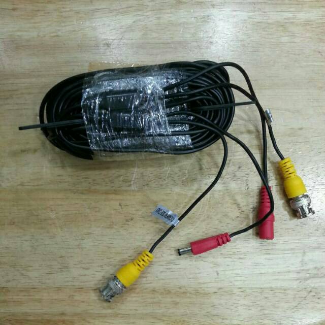 Jual KABEL JADI UNTUK CCTV 20 METER TINGGAL PAKAI KOMPLIT SAMA KONEKTOR ...