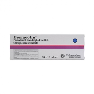 Jual Demacolin Strip @ 10 tab & Sirup @ 60 mL - obat flu | Shopee Indonesia