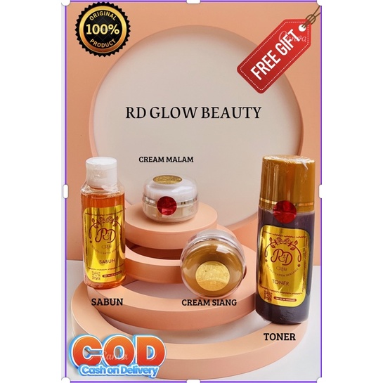 Jual ECER PAKET RD GOLD ORIGINAL (KEMASAN LAMA) CREAM RD RINNA DIAZELLA ...