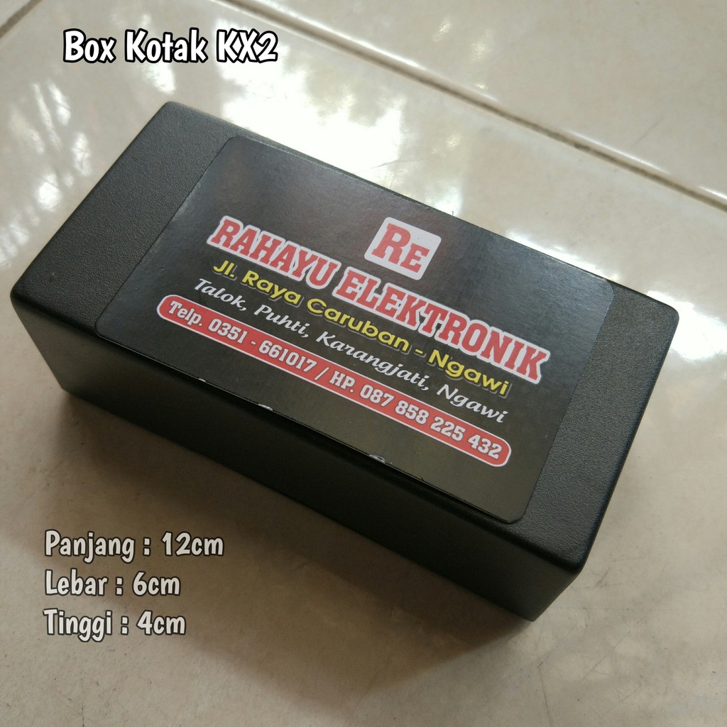 Jual BOX KOTAK KX 2 / BOX PLASTIK HITAM X2 | Shopee Indonesia