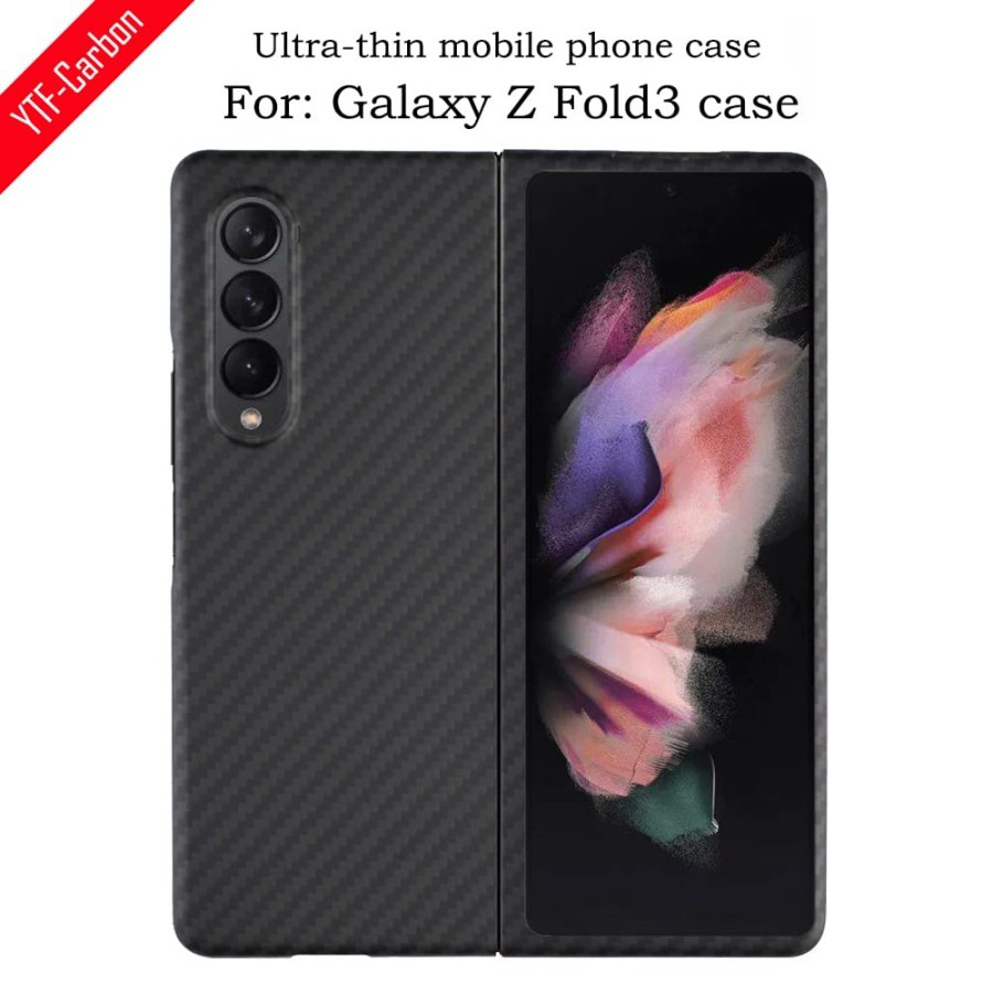 Jual Original Case Samsung Galaxy Z Fold3 5g Fold 3 Kevlar Carbon