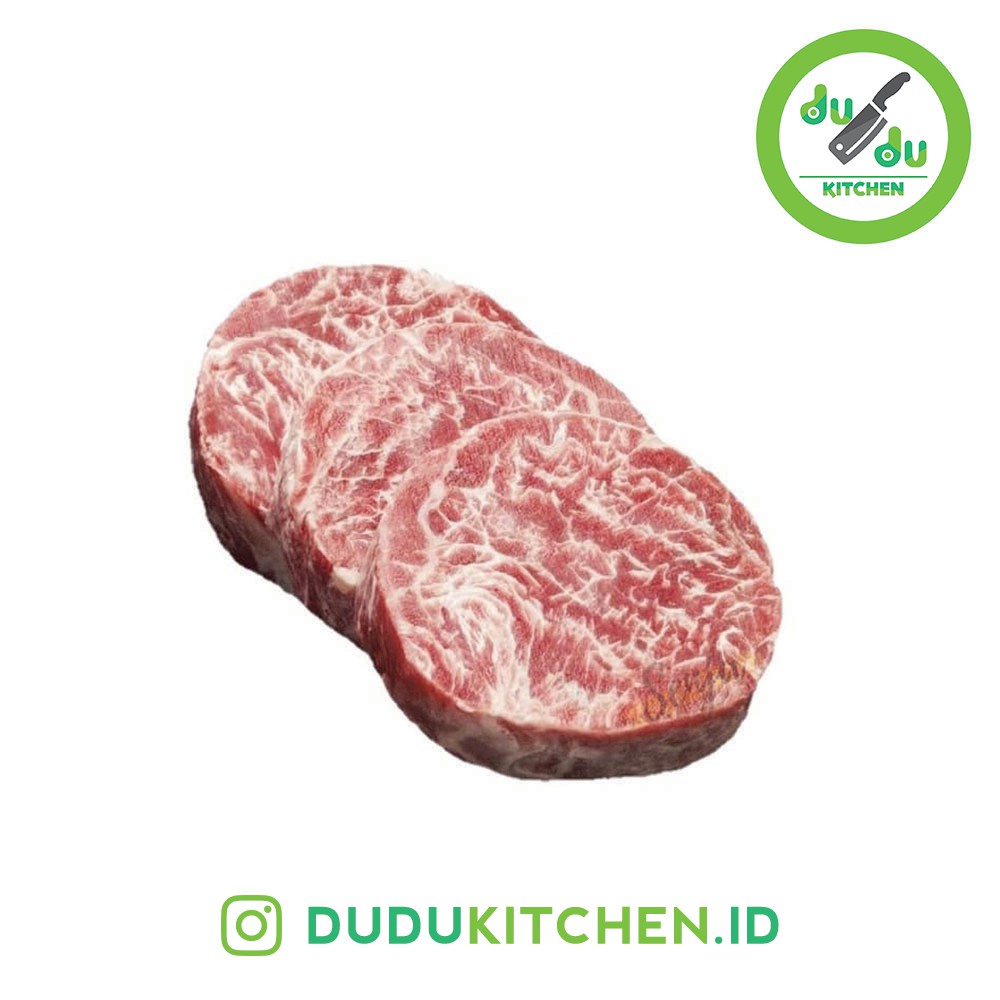 Dudu Kitchen Daging Sapi Meltik / Wagyu Tenderloin Meltique Beef Steak ...