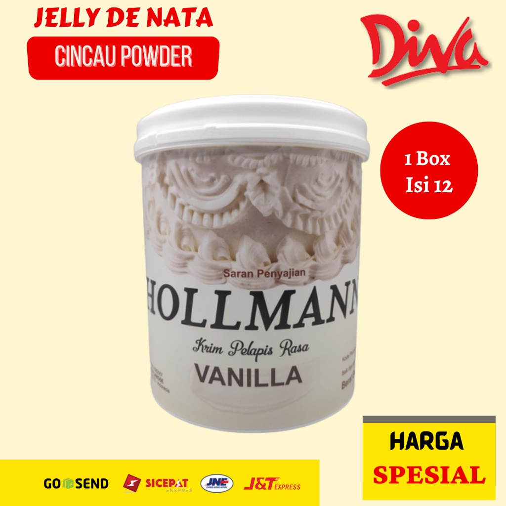 Jual [350gr] Holman Buttercream / Krim Pelapis Vanila Hollman ...