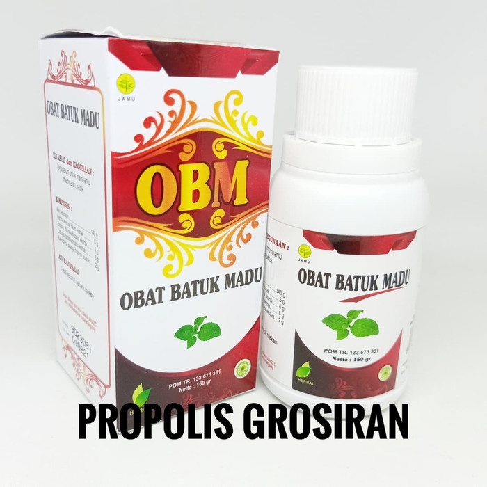 Jual OBM Obat Batuk Madu 160 gr 160 gram | Shopee Indonesia