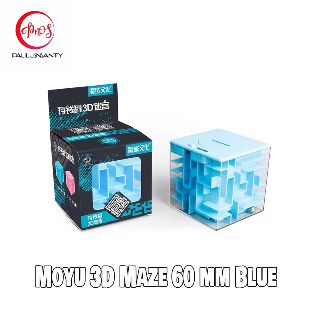 Jual Rubik Maze Moyu 3D Maze Blue ORIGINAL | Shopee Indonesia