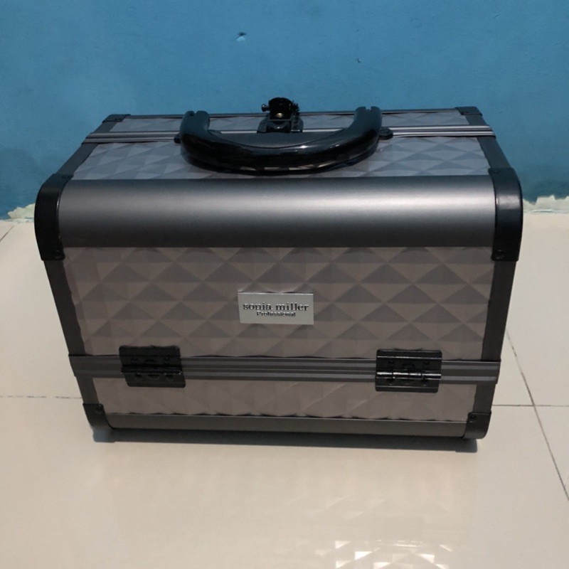 Jual Koper Makeup Sonia Miller (Makeup Suitcase) | Shopee Indonesia