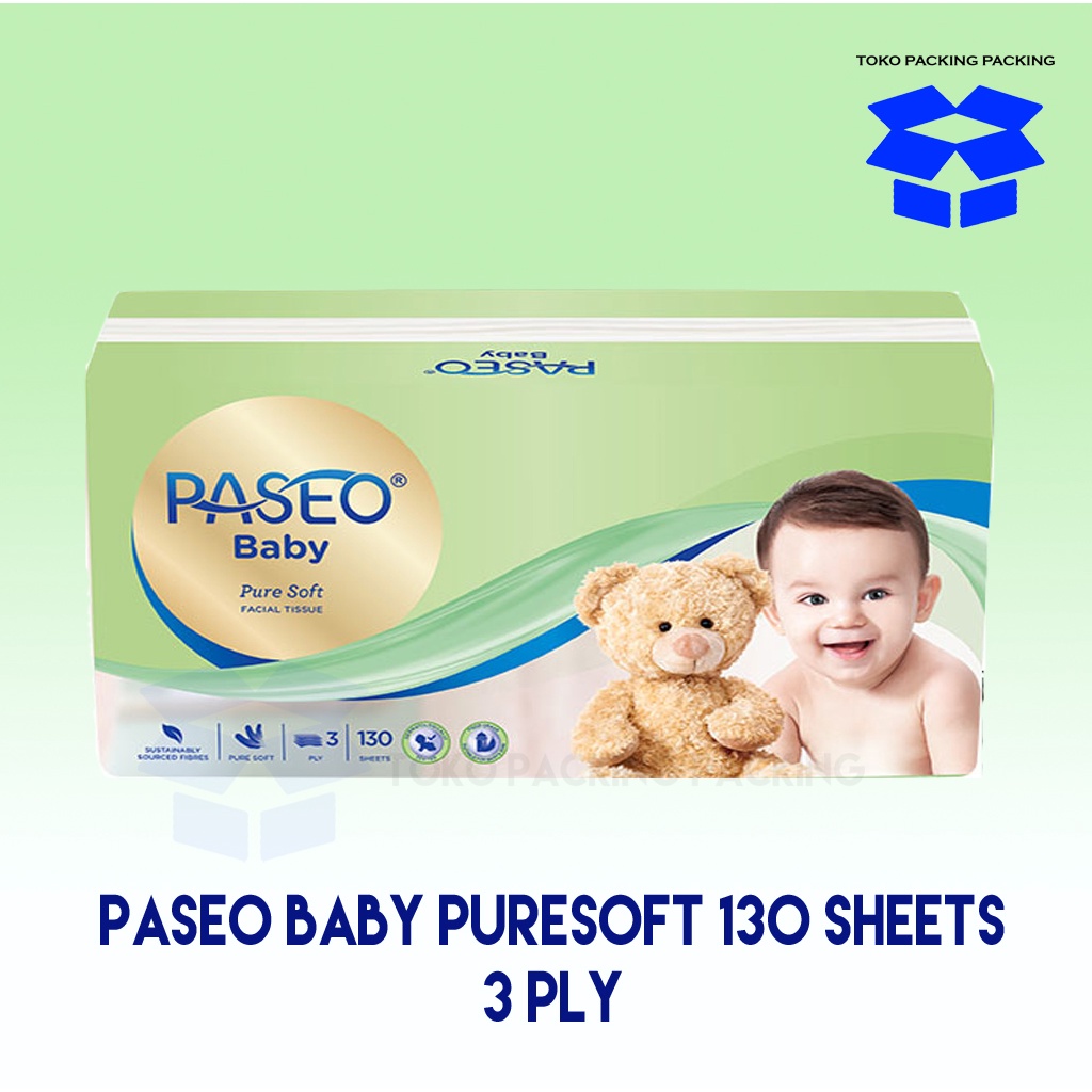 Jual Tissue PASEO BABY 130s - 3 Ply (PURE Soft) | Shopee Indonesia