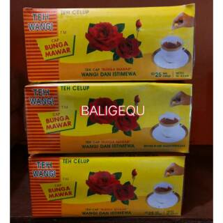 Jual Teh Celup cap Mawar / Bunga Mawar Indonesia|Shopee Indonesia