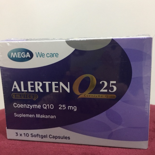Jual Alerten Q25 isi 30 kapsul Mega We Care | Shopee Indonesia