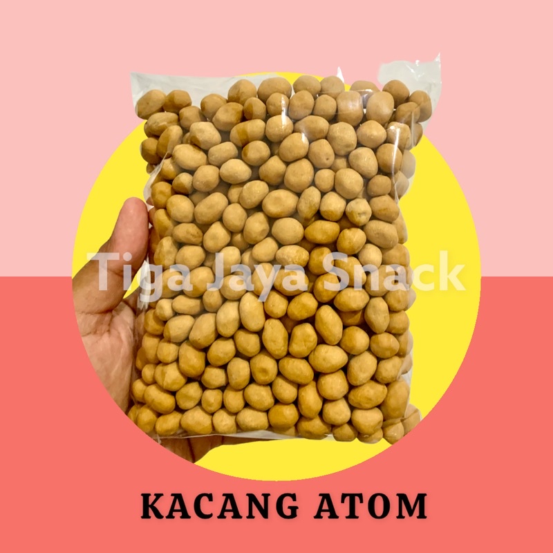 Jual KACANG ATOM 250GRAM/CEMILAN KACANG/SNACK KILOAN/CEMILAN KILOAN ...