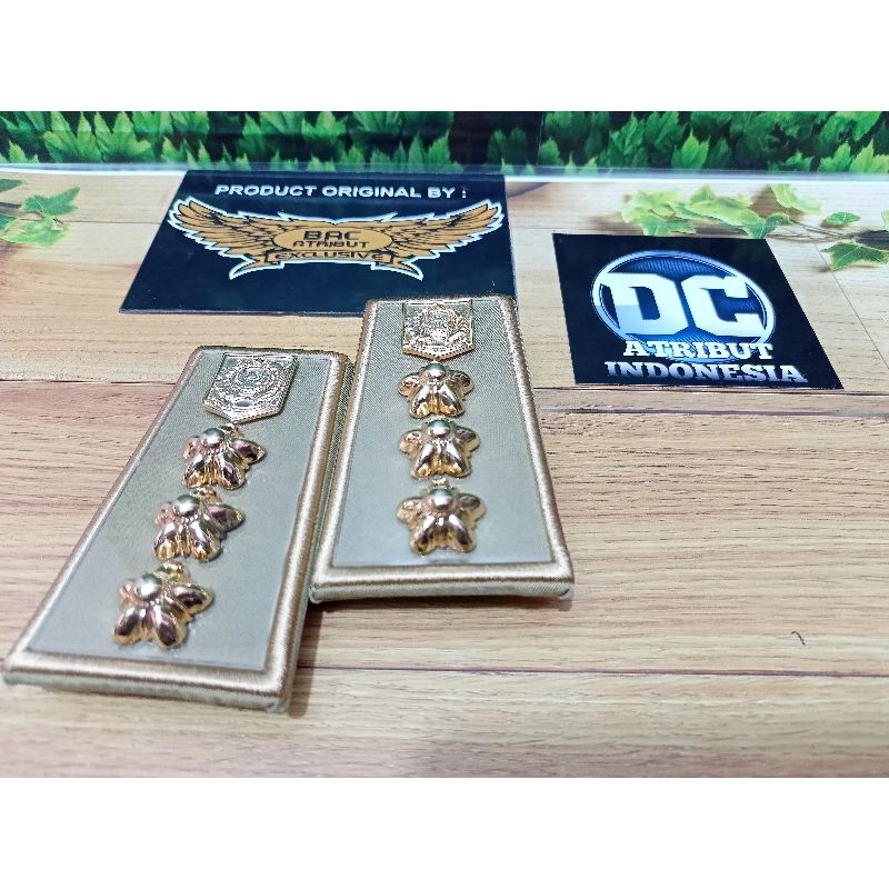 Jual PANGKAT PDH CAMAT BARU AKRILIK KEKI | Shopee Indonesia