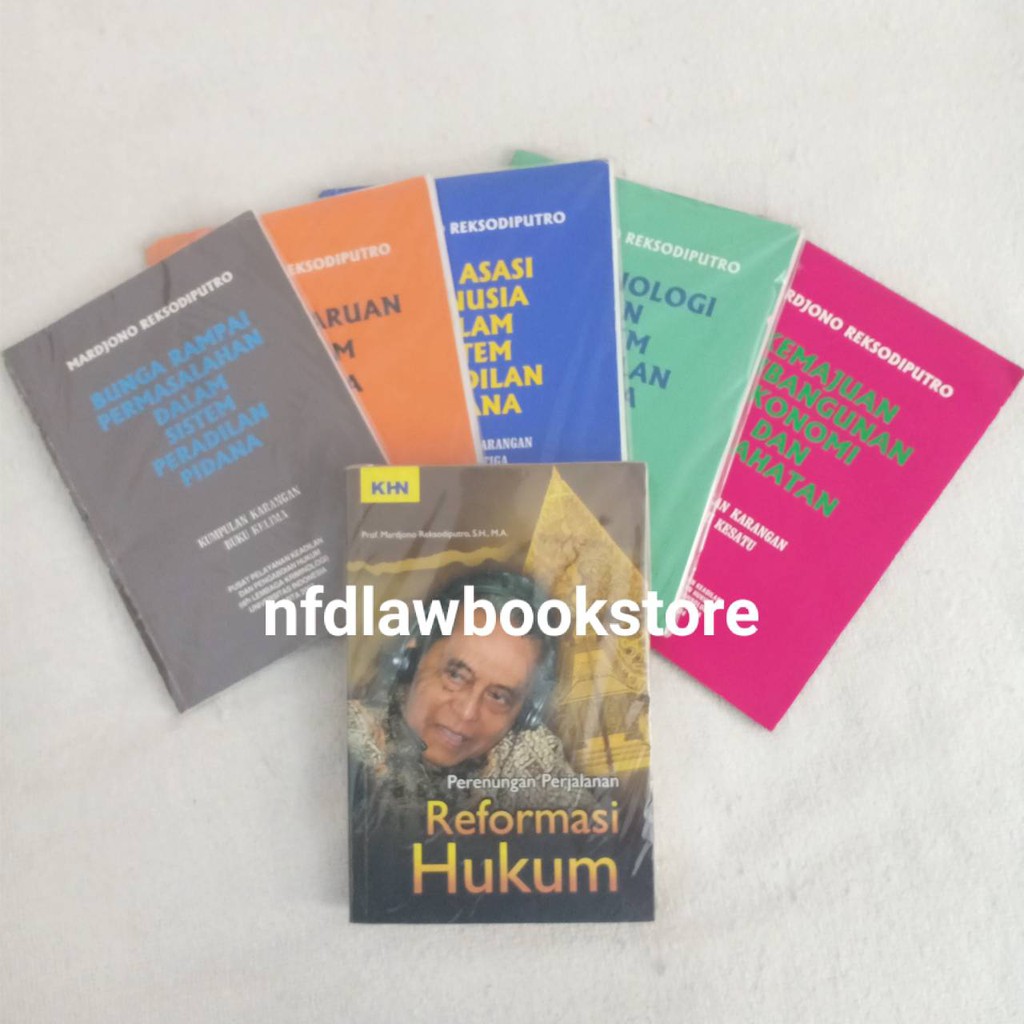 Jual Kumpulan Karangan Hukum Pidana Buku 1 s.d 5 - Mardjono ...