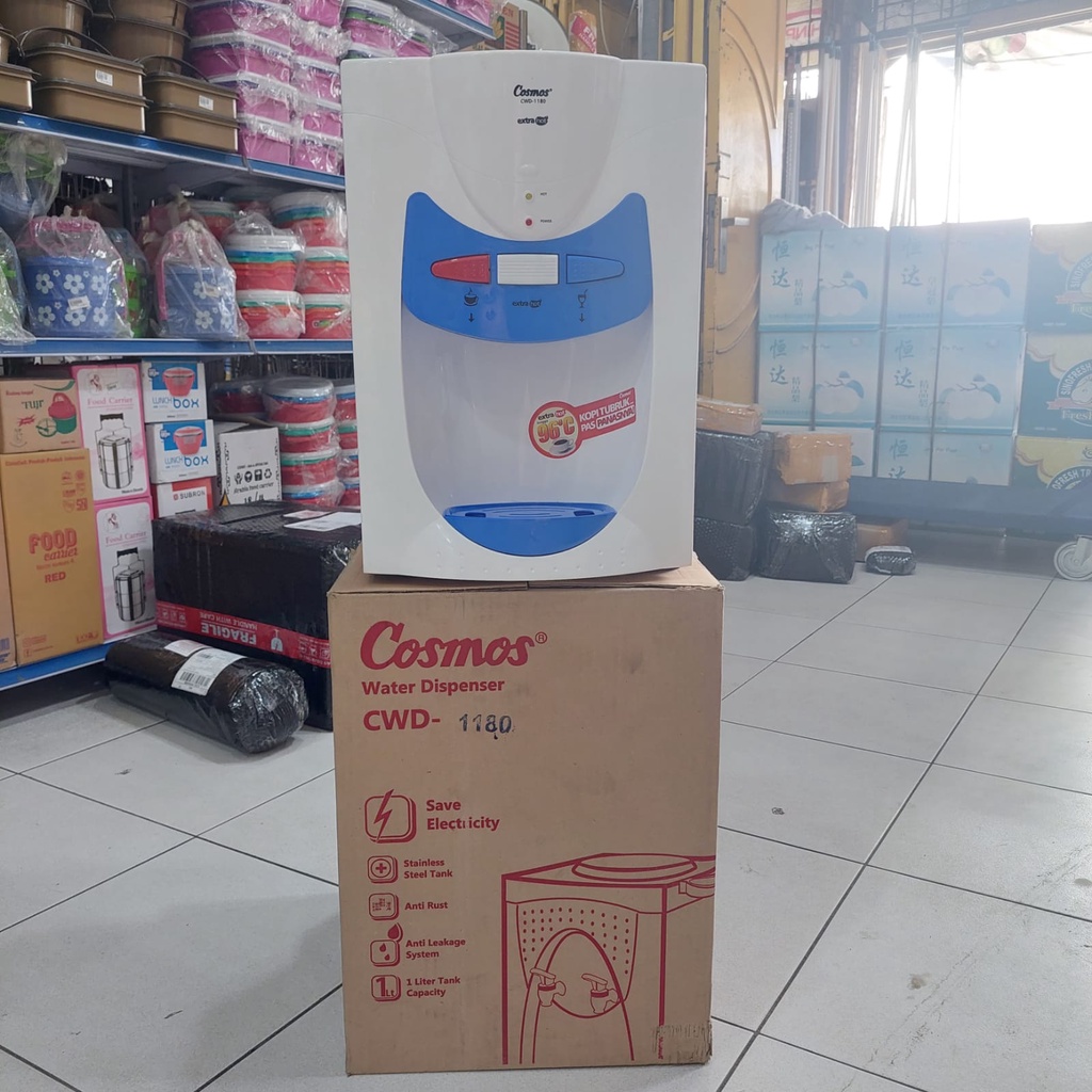 Jual Cosmos Water Dispenser Air CWD 1180 | Extra Hot Indomie Panas ...