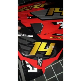 Jual decal honda crf 150L full body desain simpel keren - decal crf 150 ...