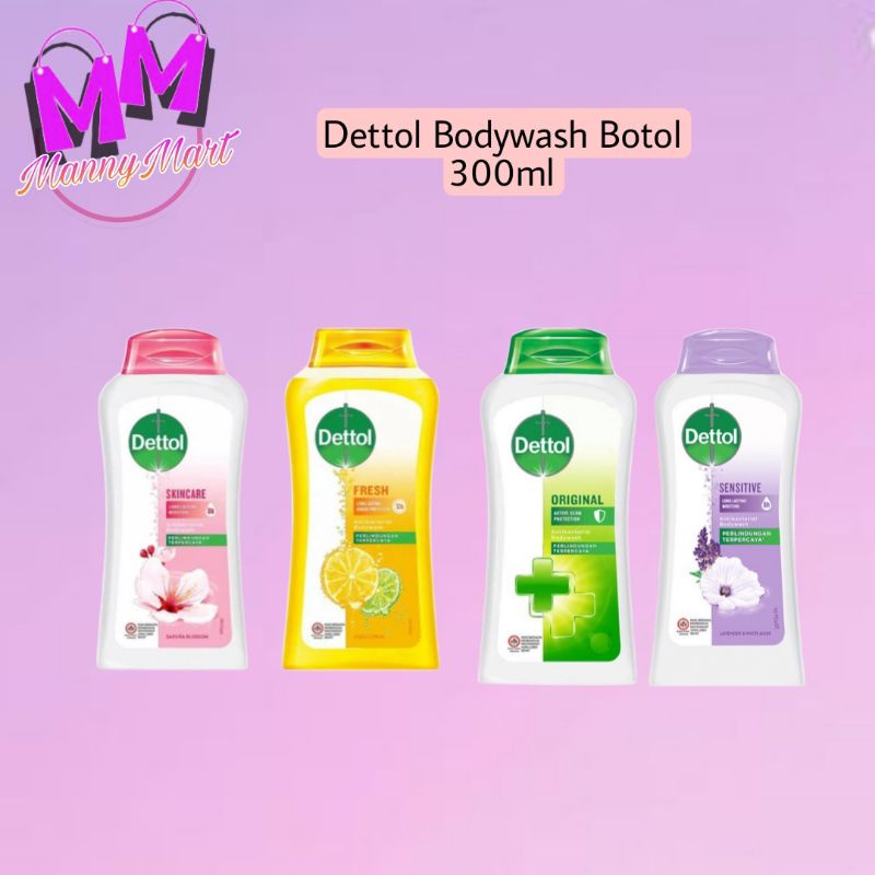 Jual Dettol Body Wash Botol 300ml / Dettol Sabun Mandi Cair | Shopee Indonesia