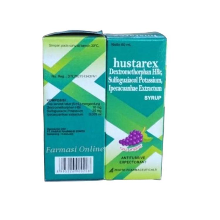 Jual New comer,,, Hustarex Syrup 60 Ml Zenith | Shopee Indonesia