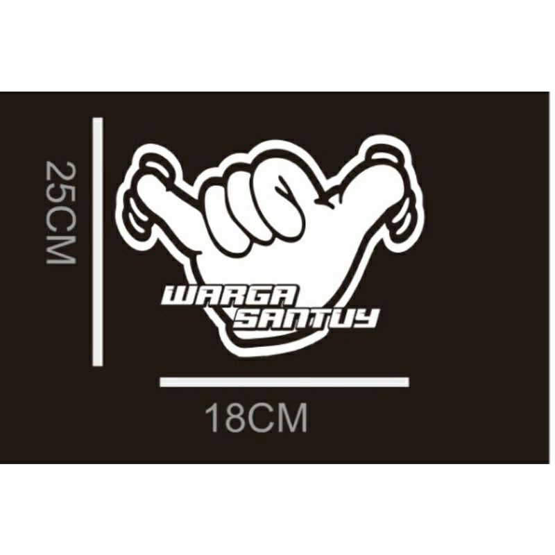 Jual stiker cutting jempol kelingking,L300 dan carry | Shopee Indonesia