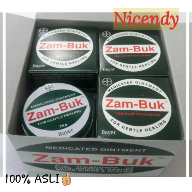 Jual Zambuk Zam-Buk Bayer Salep Oles Kulit Gatal, Gigitan Serangga ...