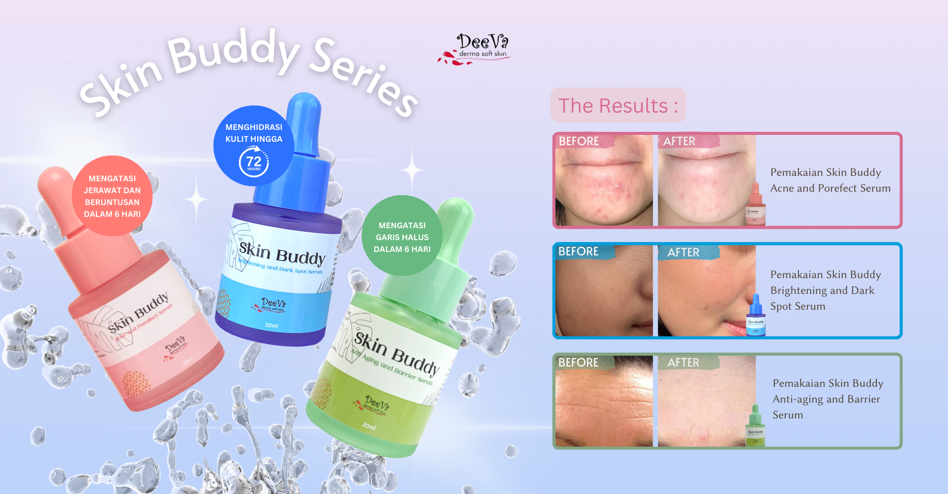 Toko Online DeeVa Derma Soft Skin Official | Shopee Indonesia