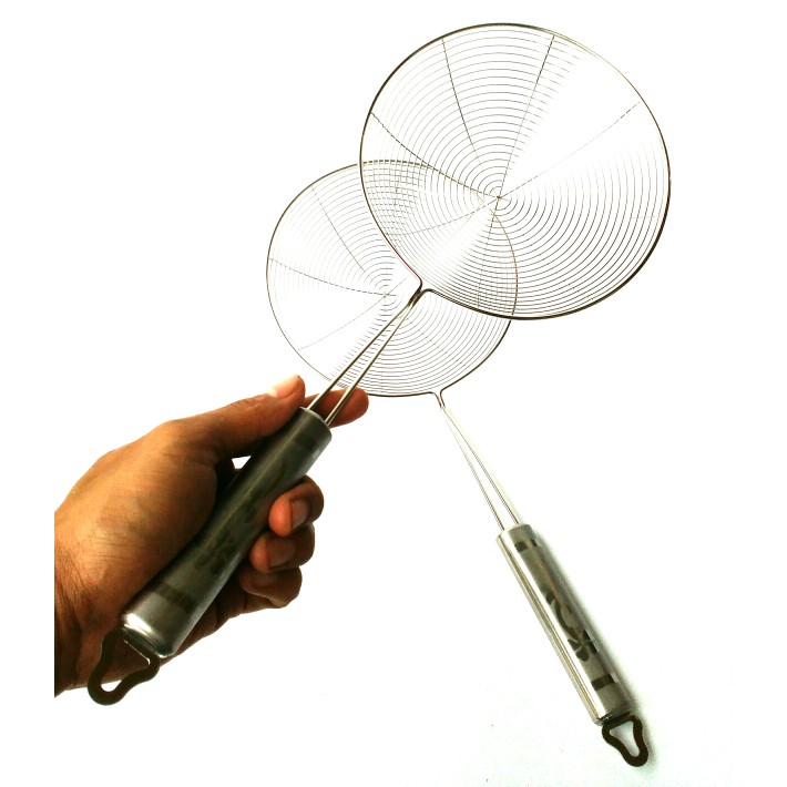 Jual 20 cm Serok Penggorengan Stainless - Serok Penggorengan Serbaguna ...